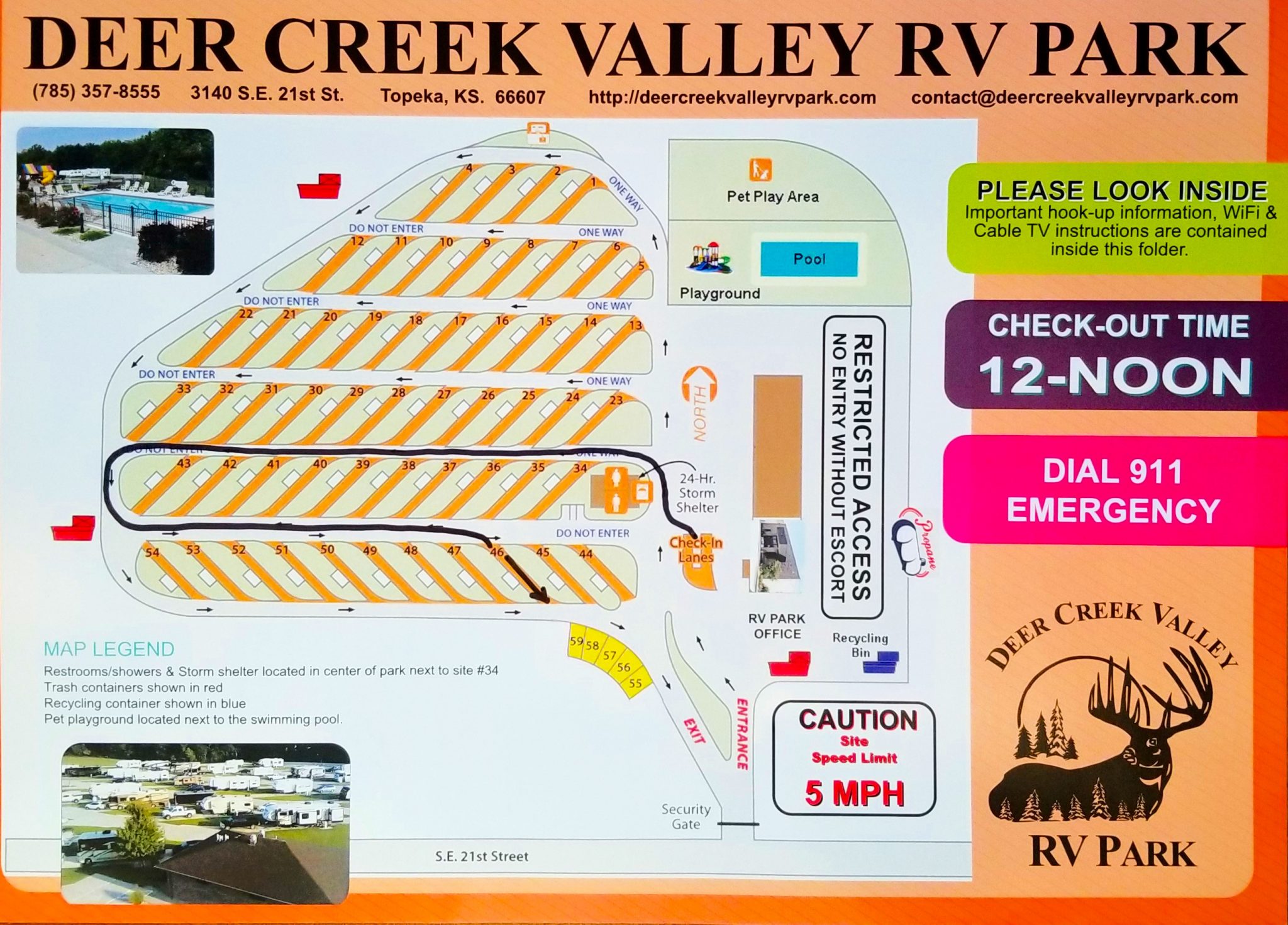 Deer Creek Valley RV Park, Topeka, KS – Keep Up With The Joneses